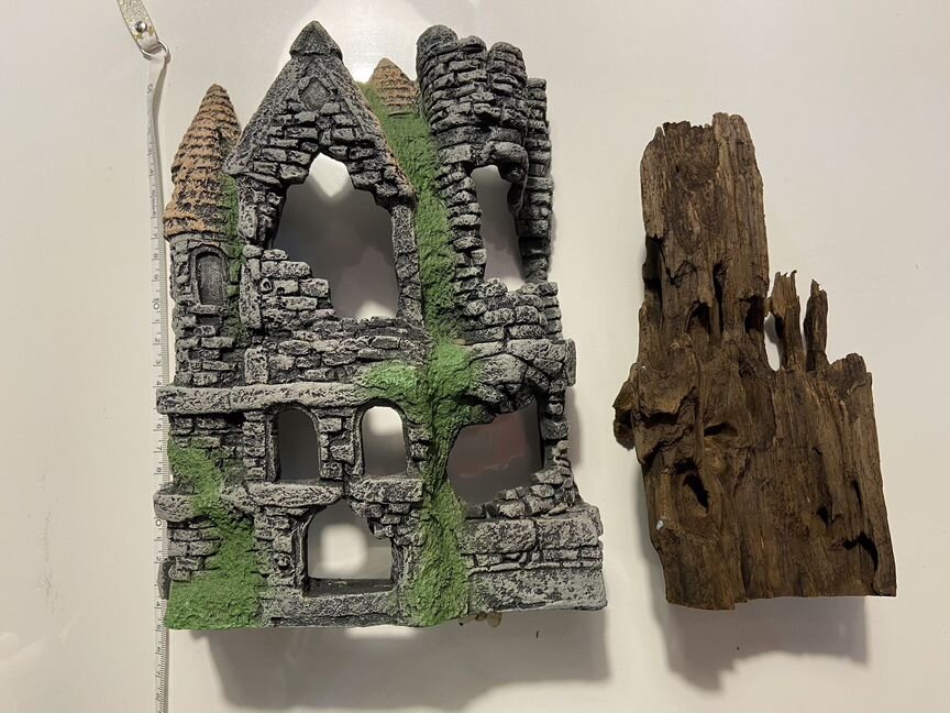 Коряга в аквариум