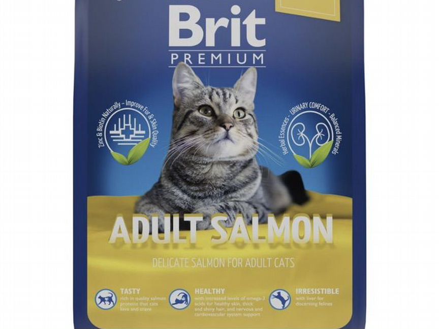 Сухой корм для кошек Brit Premium, 8 кг