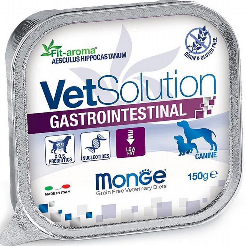 Корм для собак monge gastrointestinal
