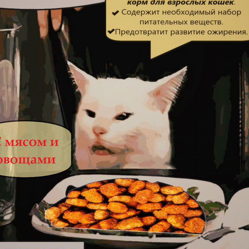 Корм для кошек сухой премиум