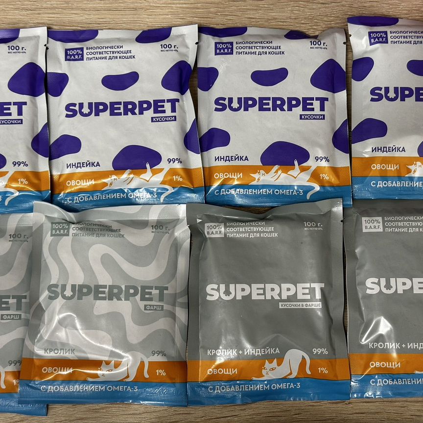 Корм для кошек Superpet