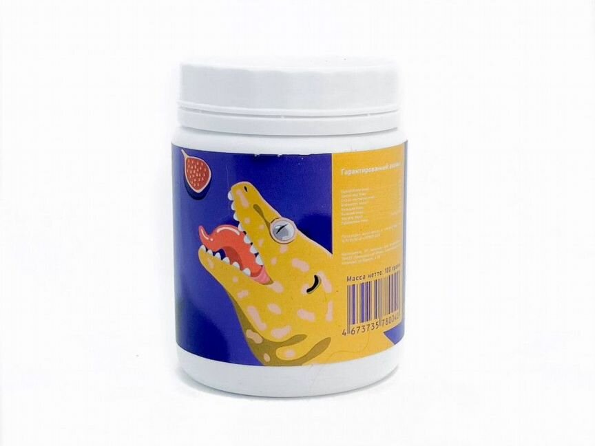 KG Lab смесь для рептилий со вкусом инжира, 100 г