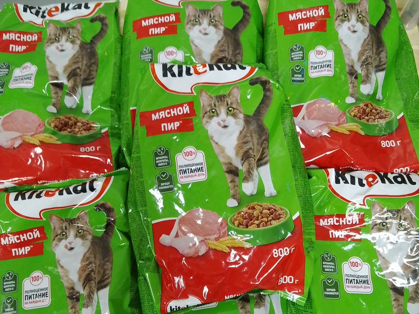 Корм для кошек Китекет 800гр