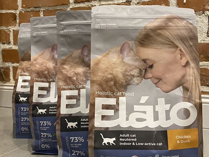 Корм для кошек Elato