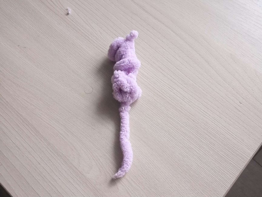 Вязаная игрушка для кошек