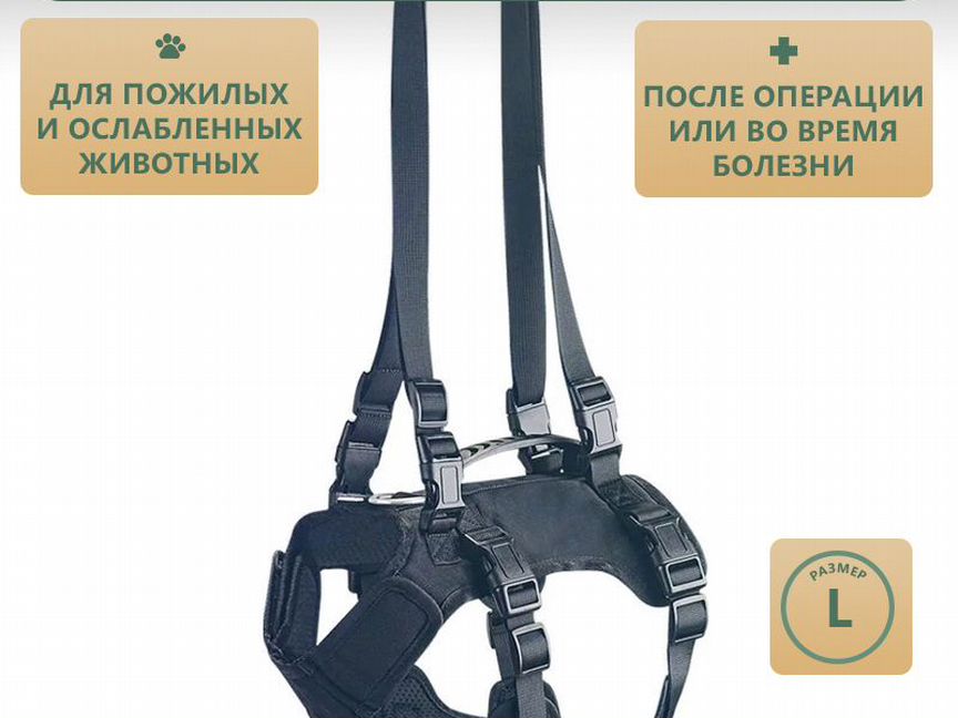 Полная поддержка для средних и крупных собак