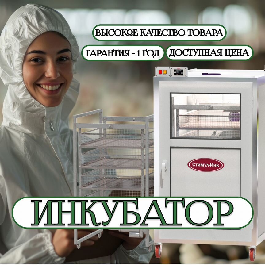 Инкубатор автоматический на 500 яйц