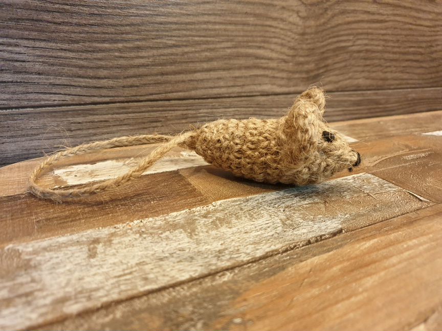 Игрушки для кошек мышка ручной работы