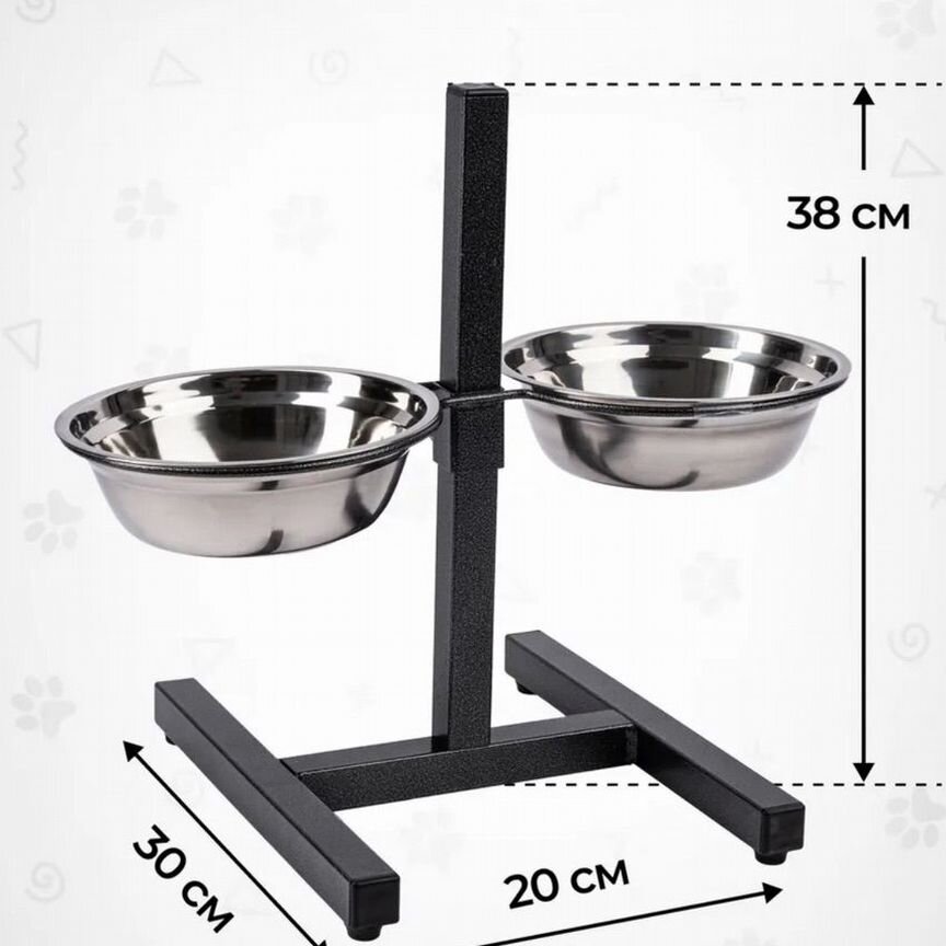 Миски на подставке для собак