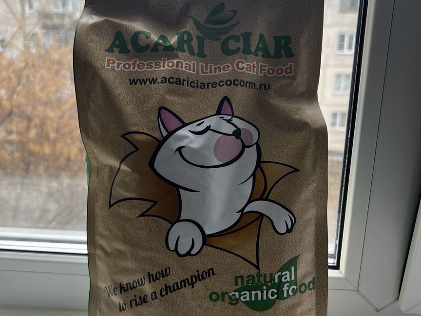 Acari ciar корм для кошек hepatic holistic 1.5кг