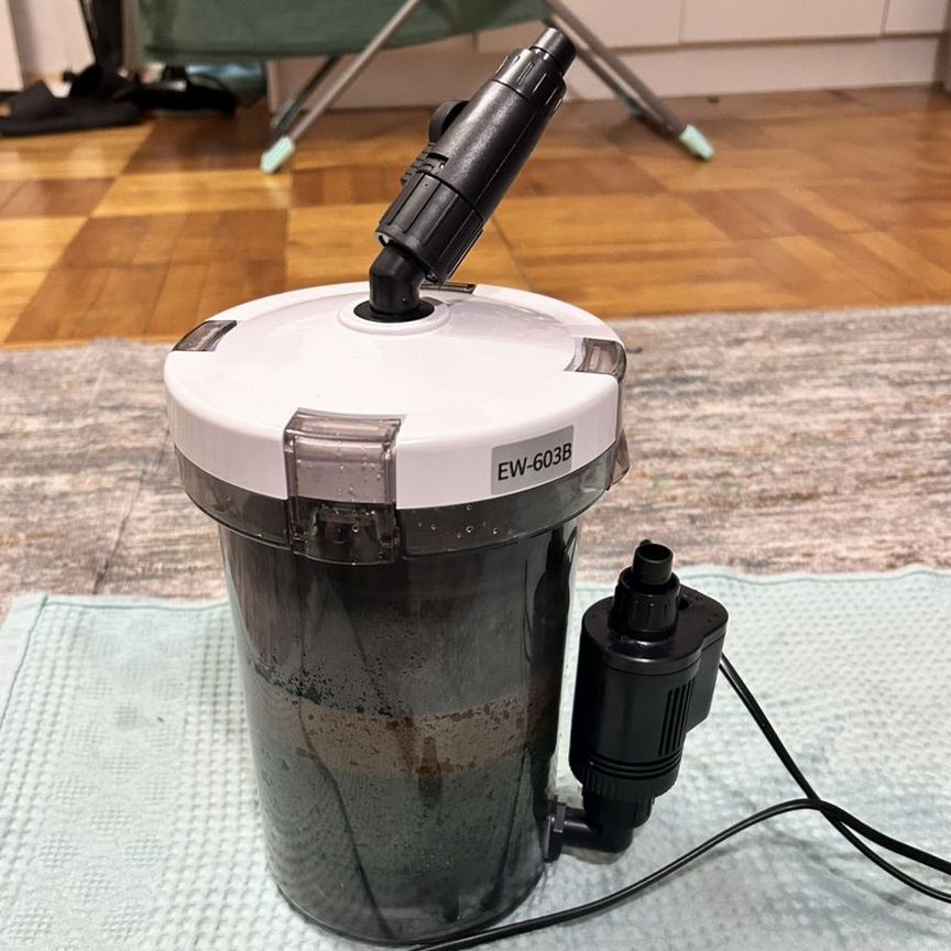 Внешний фильтр для аквариума до 120л