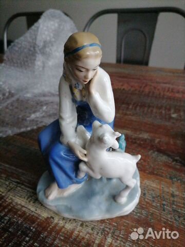 Статуэтка аленушка с козленком купить в Санкт-Петербурге | Хобби и ...