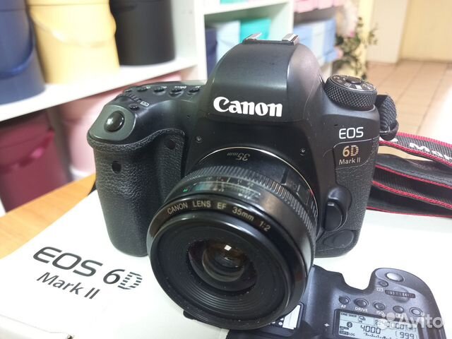 Canon EOS 6D Mark II пробег 49531 кадров как новый купить в Санкт ...
