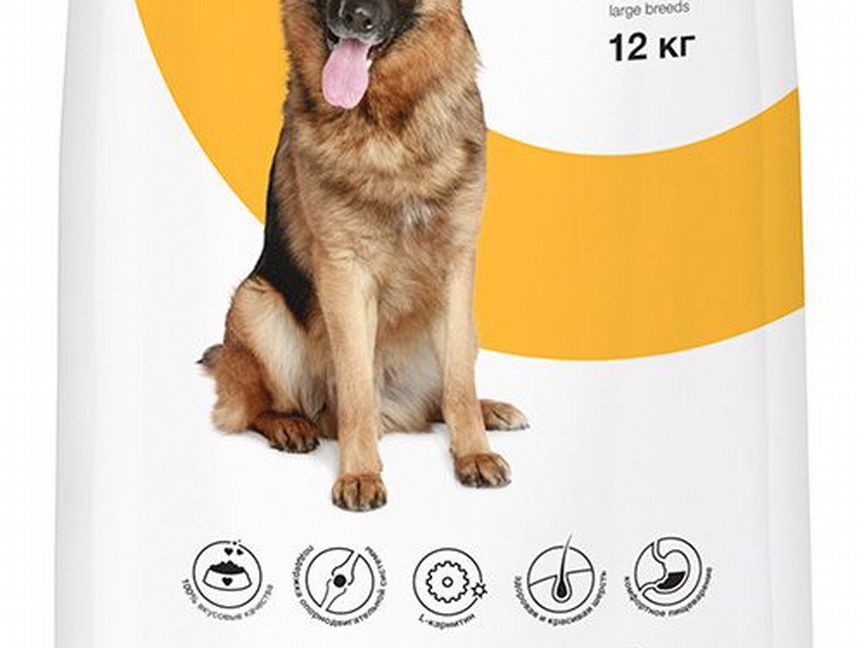 Organix - Корм для собак кр. пород с курицей 18кг