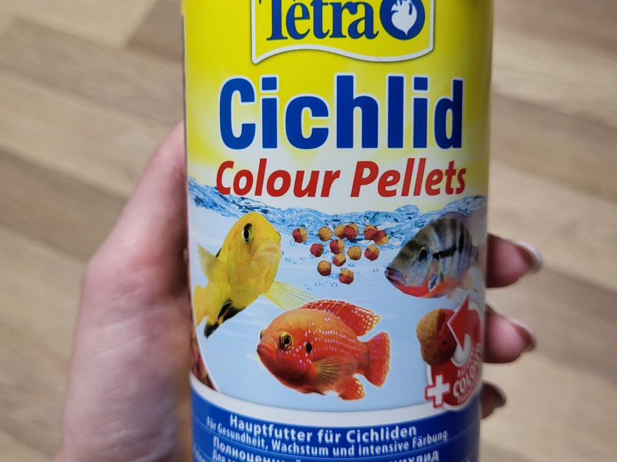 Корм для рыбок Tetra Cichlid Colour Pellets