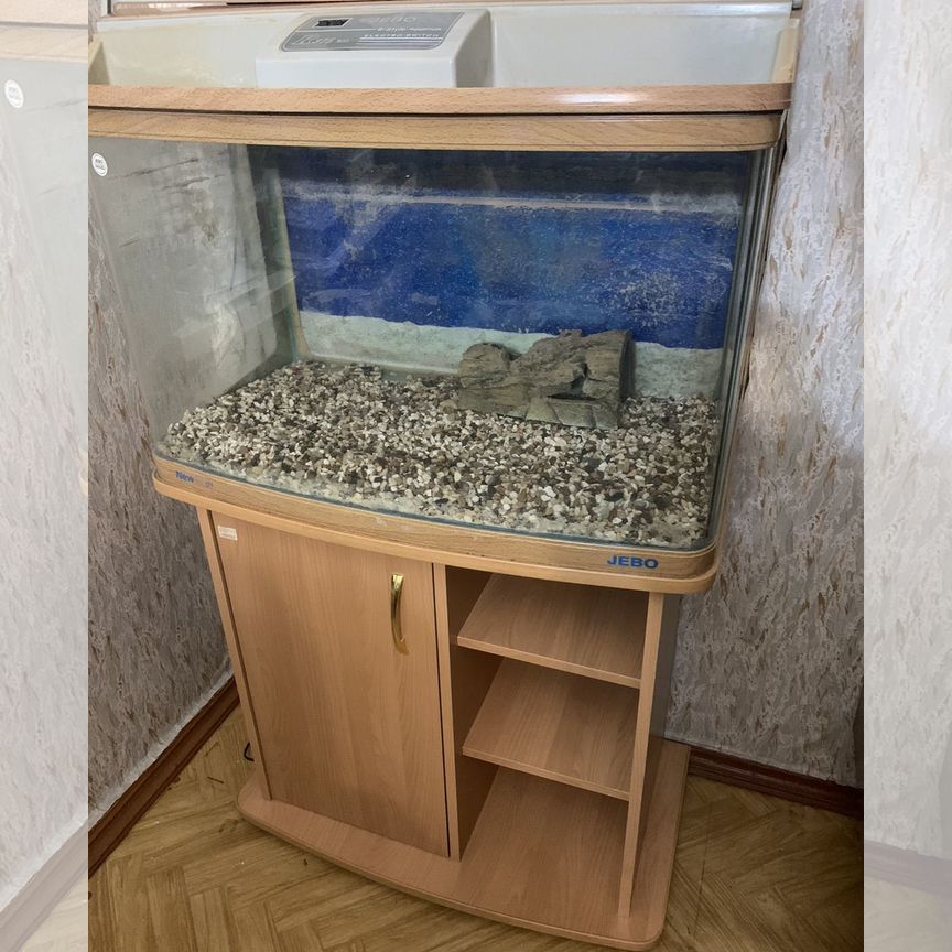 Аквариум 143 литра с тумбой jebo R375