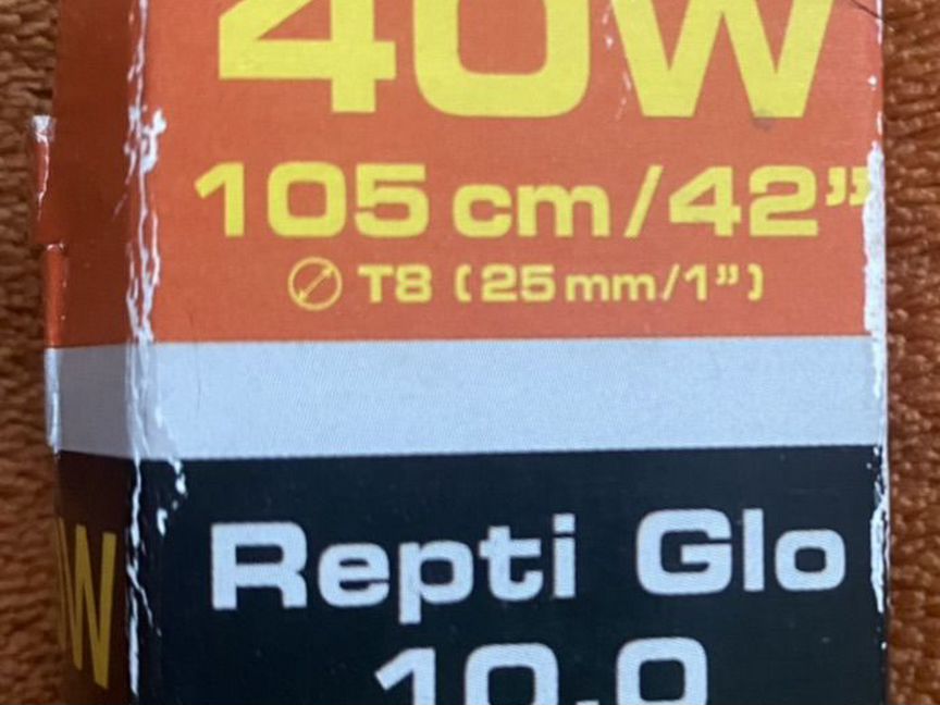 Ультрафиолетовая лампа Repti Glo 10, длина 105 см