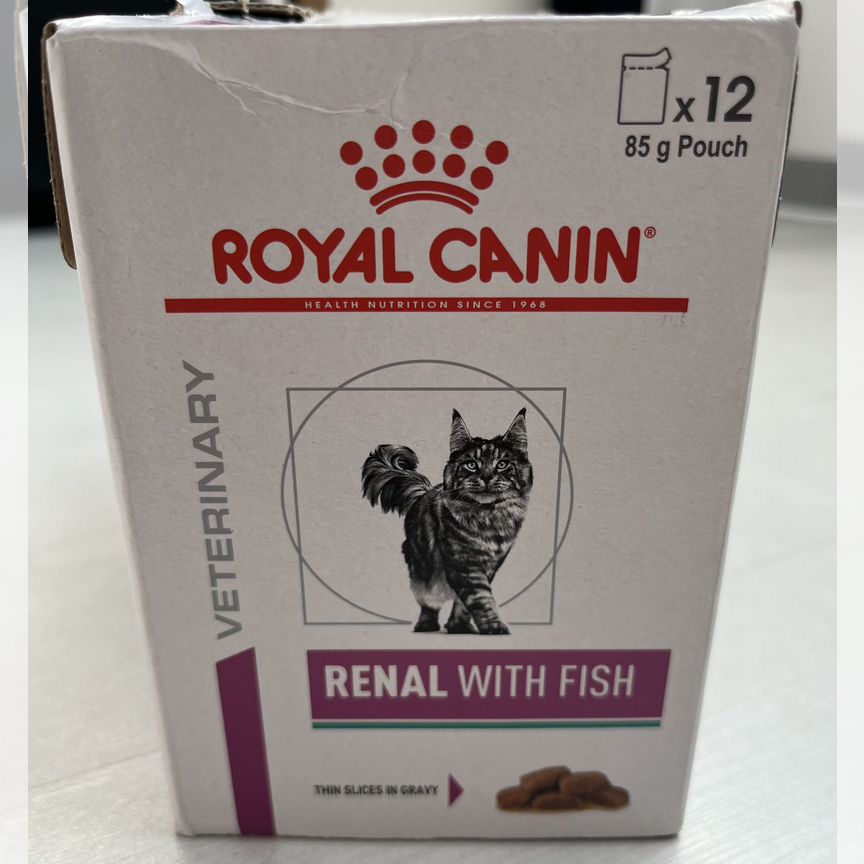 Влажный корм для кошек royal canin renal