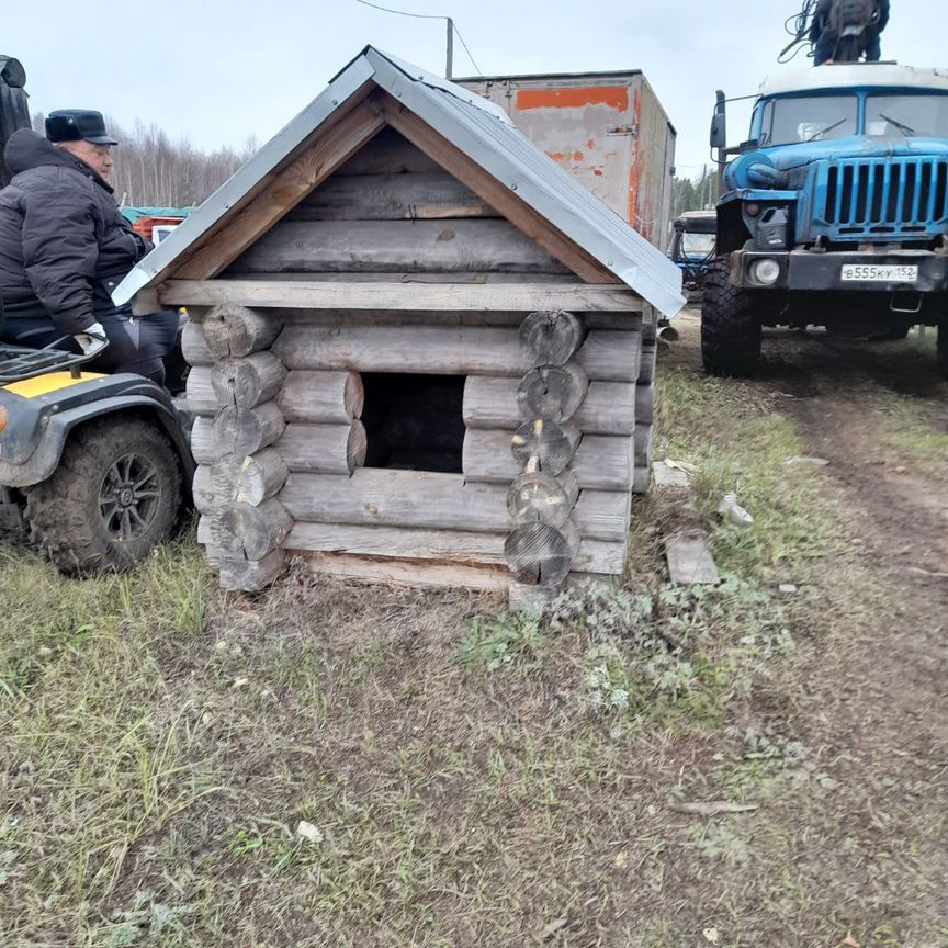Будка для большой собаки утепленная