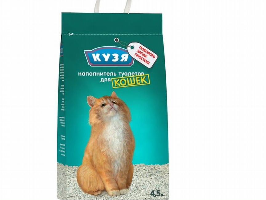 Кузя наполнитель для кошек впитывающий 4,5л
