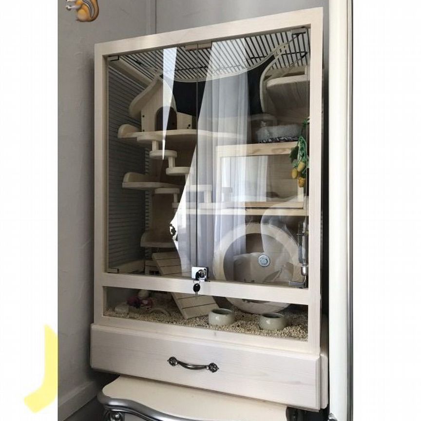 Витрина для шиншиллы, дегу, хорька белки бурундука