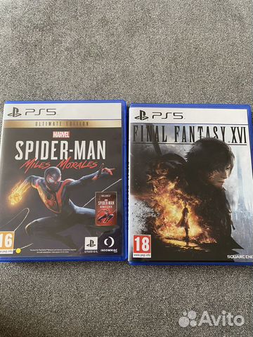 Spider-man miles morales и FF16 Игры ps5 купить в Череповце ...