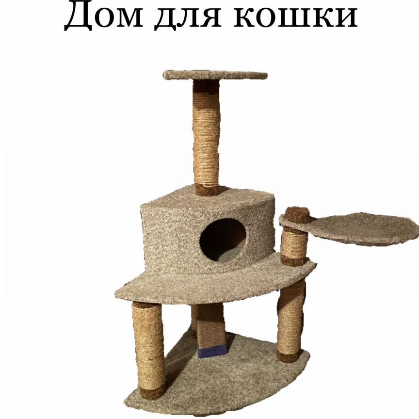 Кровать домик для кошки