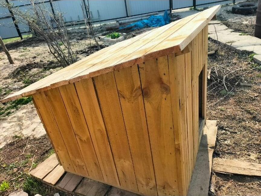 Будка для собаки утепленная