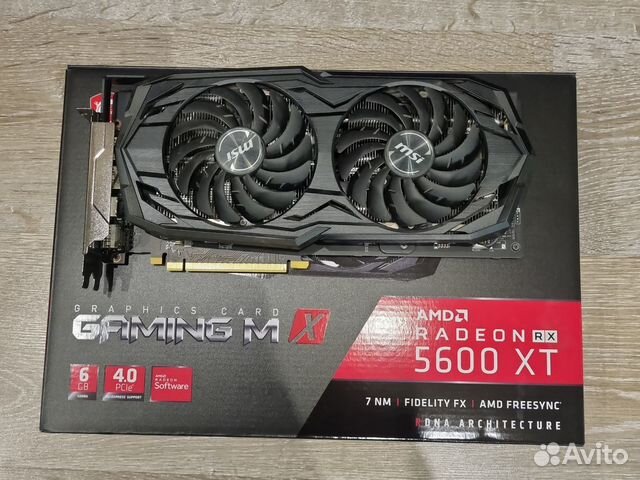 Видеокарта AMD RX 5600 XT купить в Выборге | Электроника | Авито