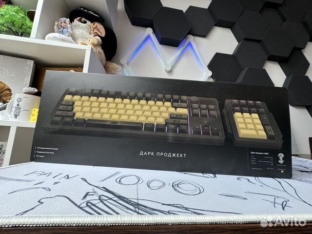 Механическая клавиатура dark project kd87 с модуль купить в ...