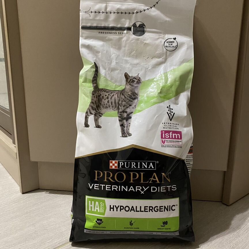 Корм для кошек Proplan hypoallergenic 1,3кг