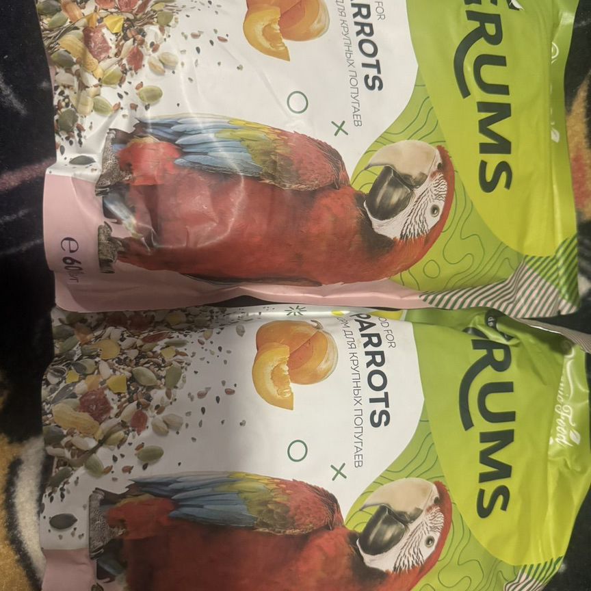 Корм для волнистых попугаев