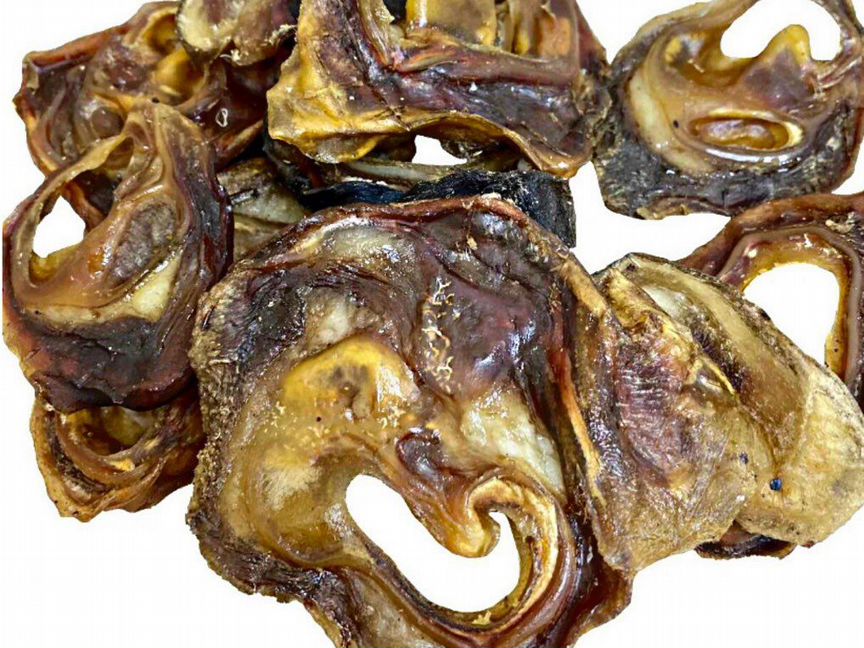 Ухо нарезка говяжина лакомства для собак