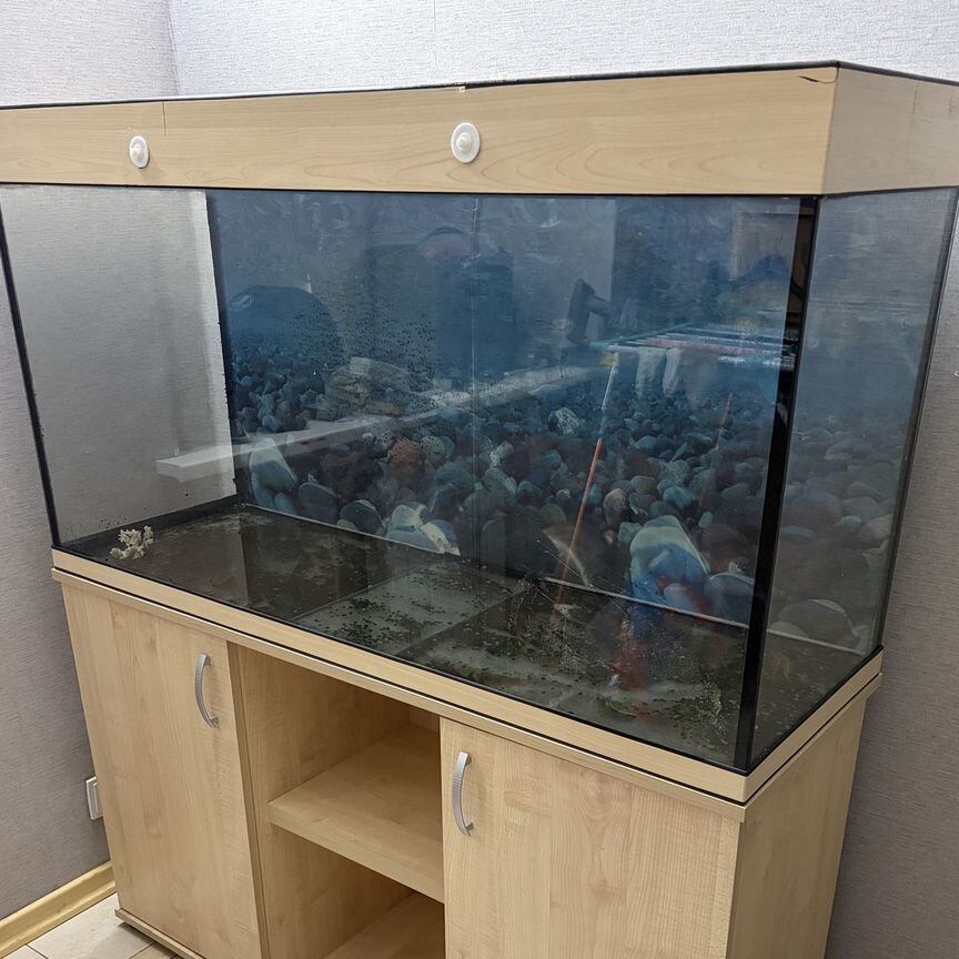 Аквариум с тумбой 400 литров