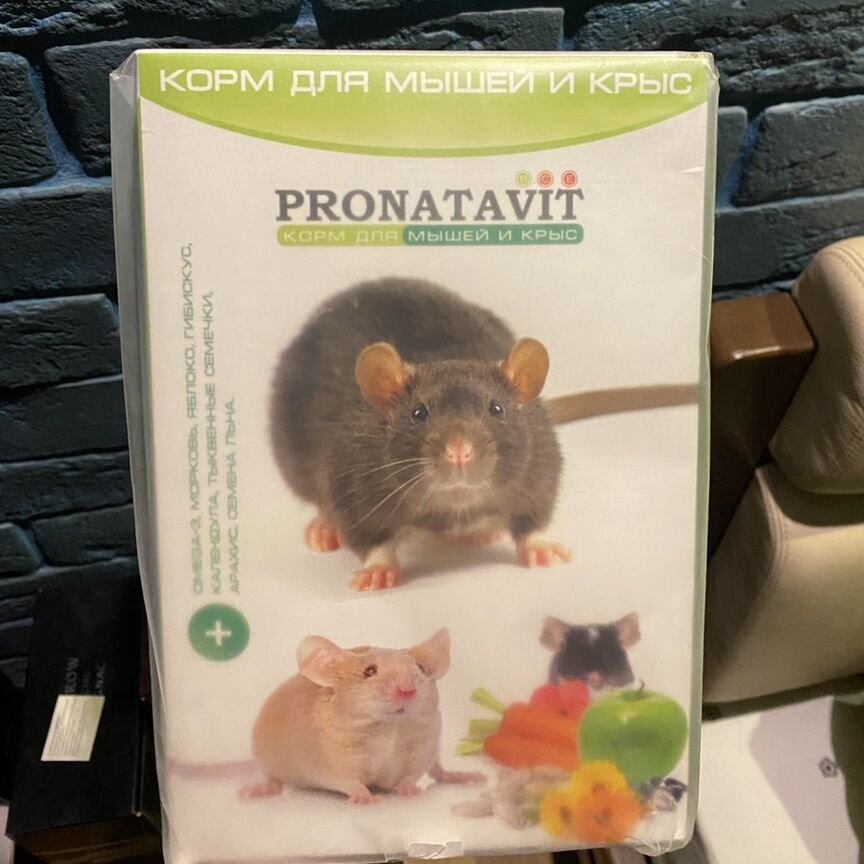 Корм для мышей и крыс pronatavit