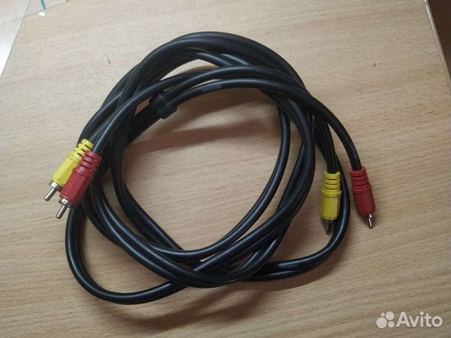 Провод тюльпан-тюльпан купить в Омске | Электроника | Авито