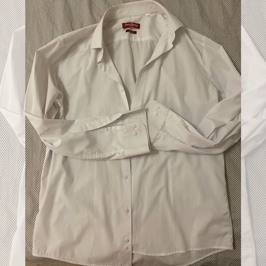 Мужская рубашка белая