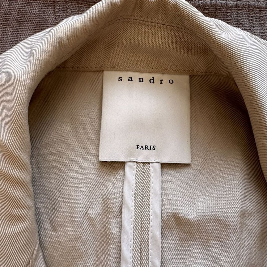 Плащ тренч женский Sandro Paris