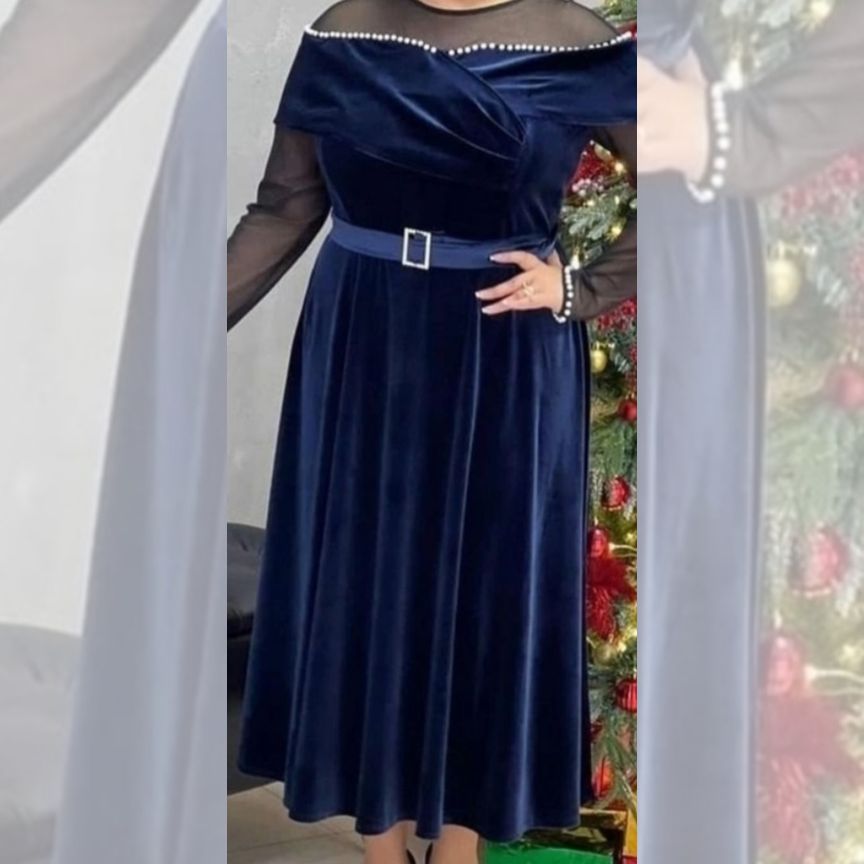 Продам праздничное платье 58р Новое