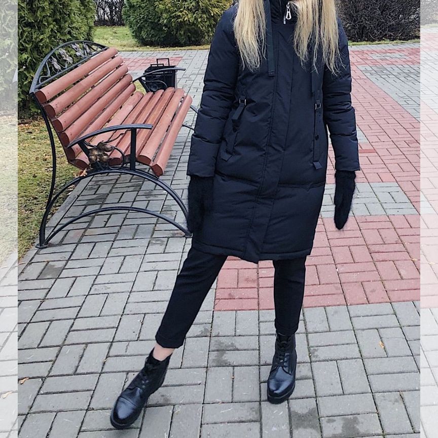 Пуховик женский м