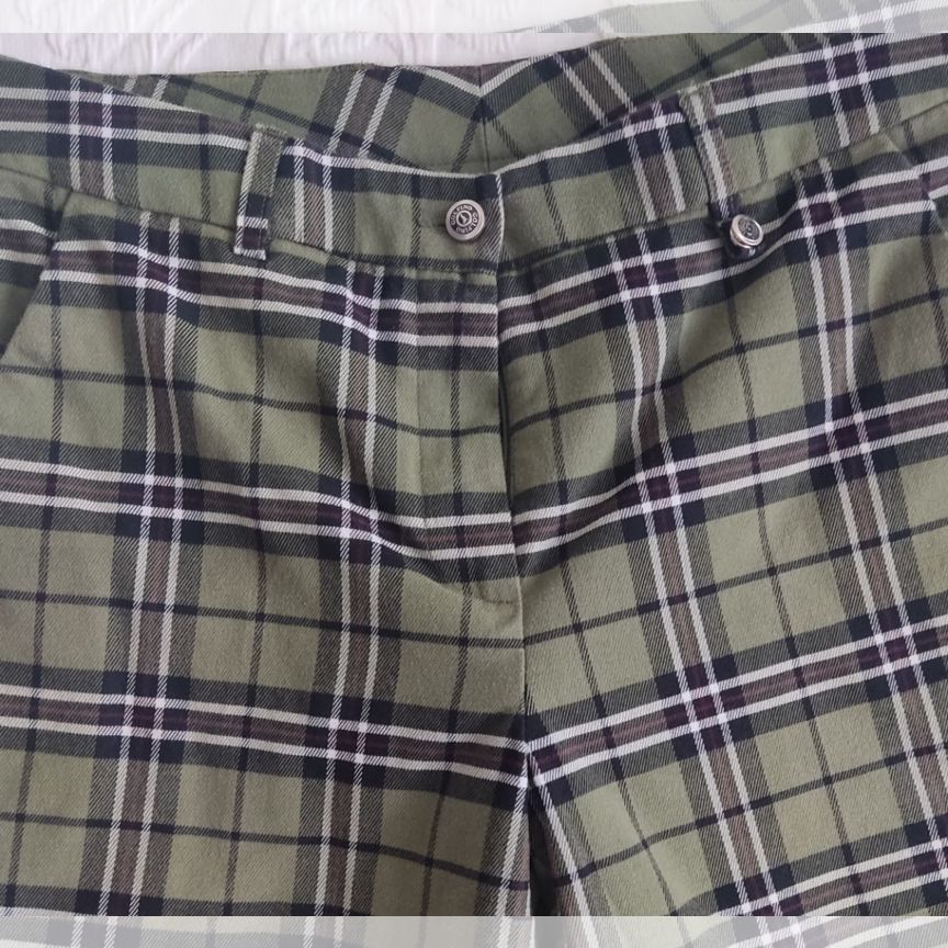 Брюки женские в клетку golfino р-р 44