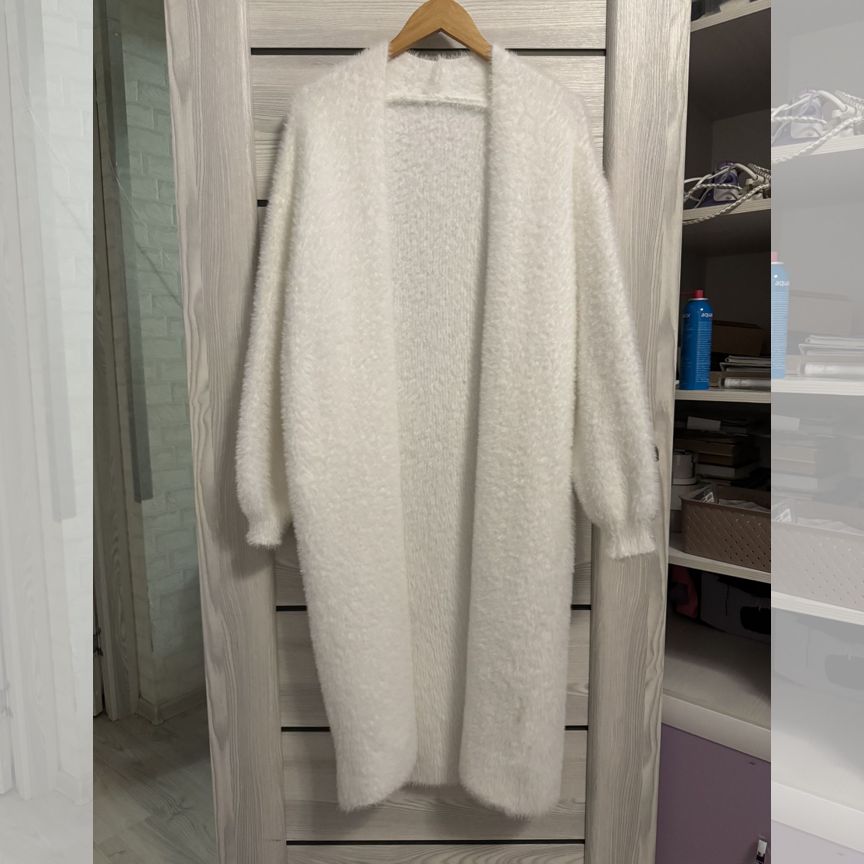 Кардиган женский длинный