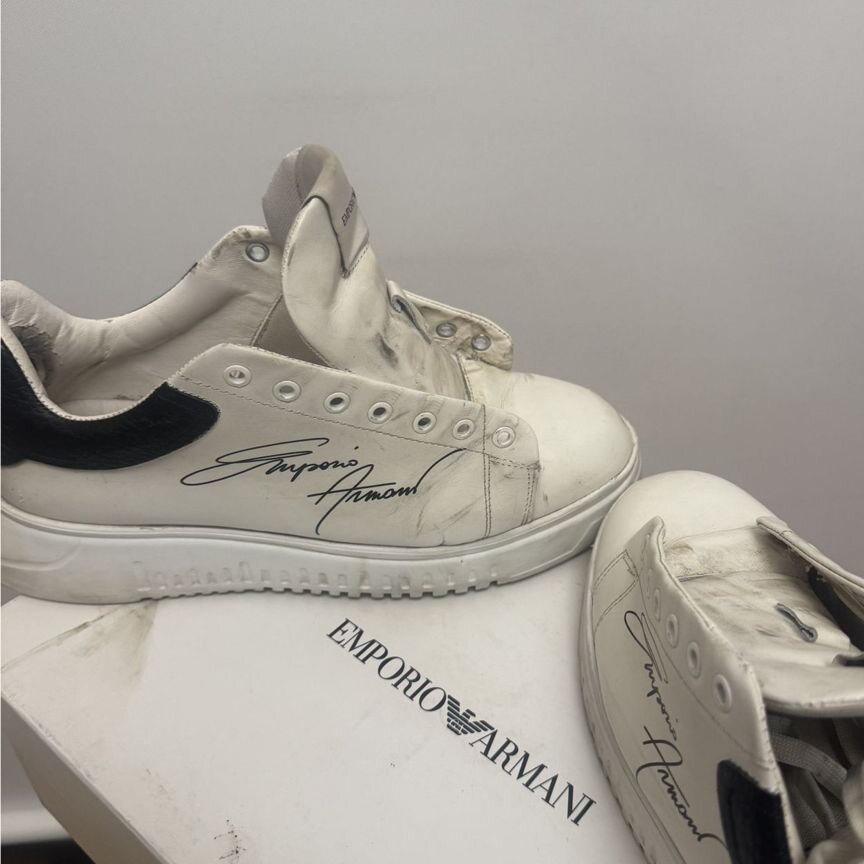 Кроссовки мужские armani