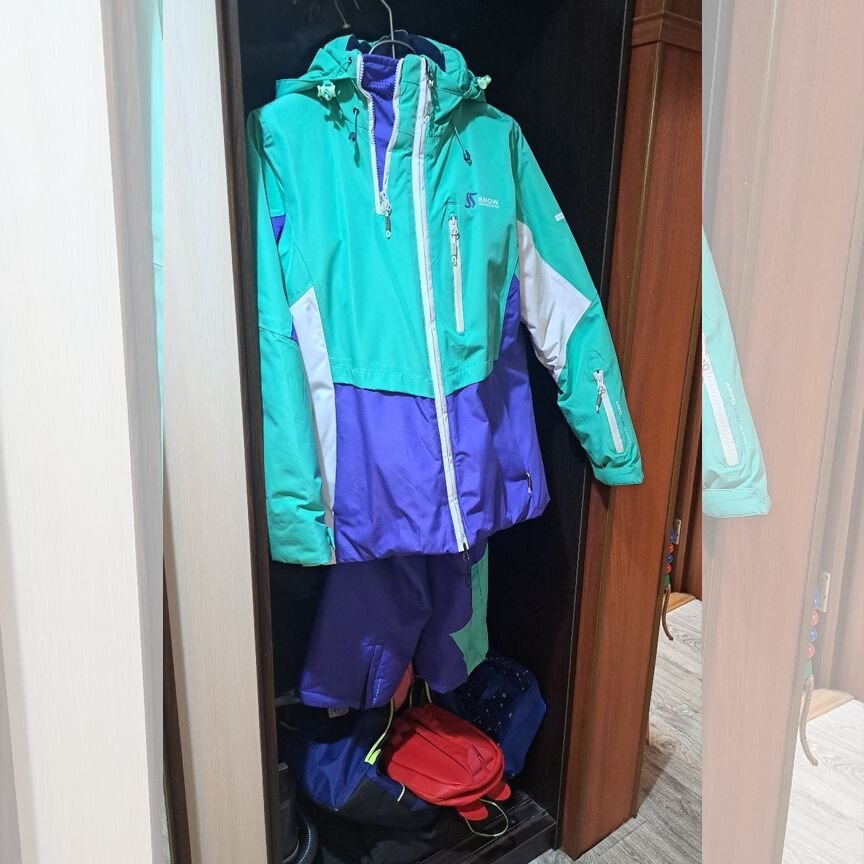 Горнолыжный костюм женский 42 44 бу