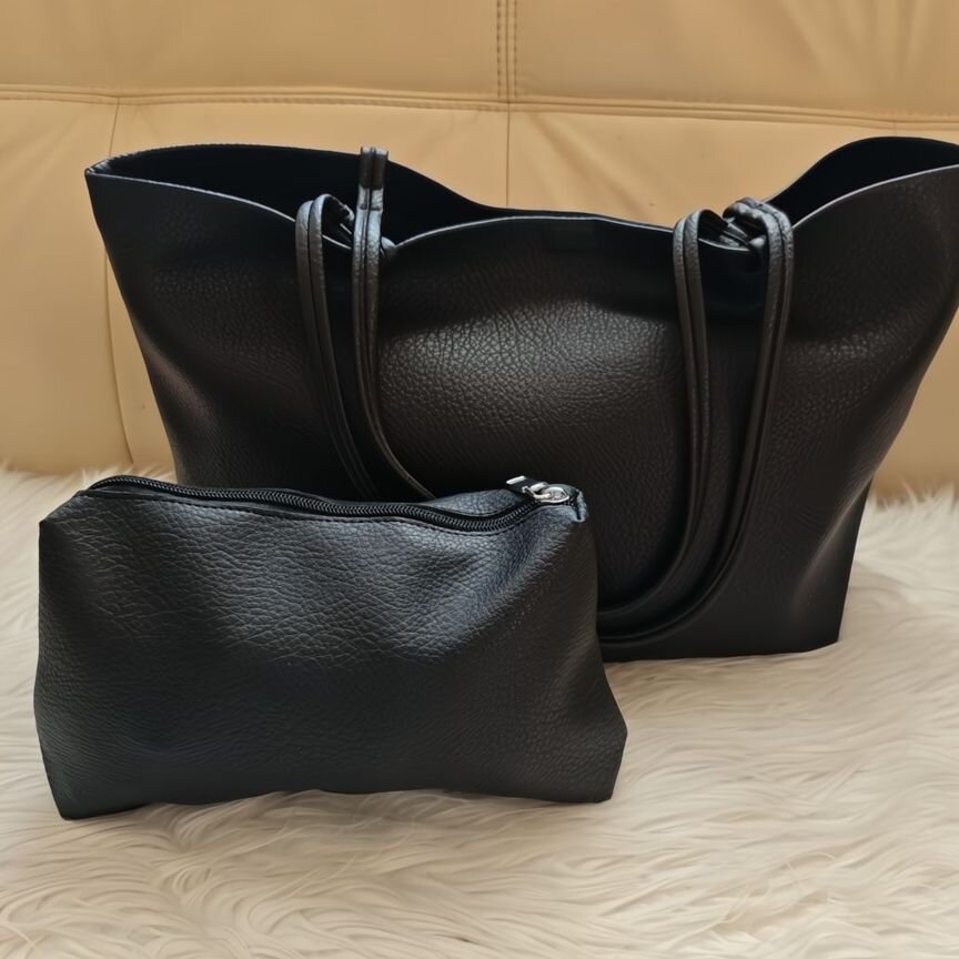 Сумка шопер экокожа