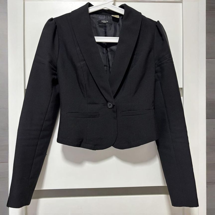 Пиджак женский xs черный
