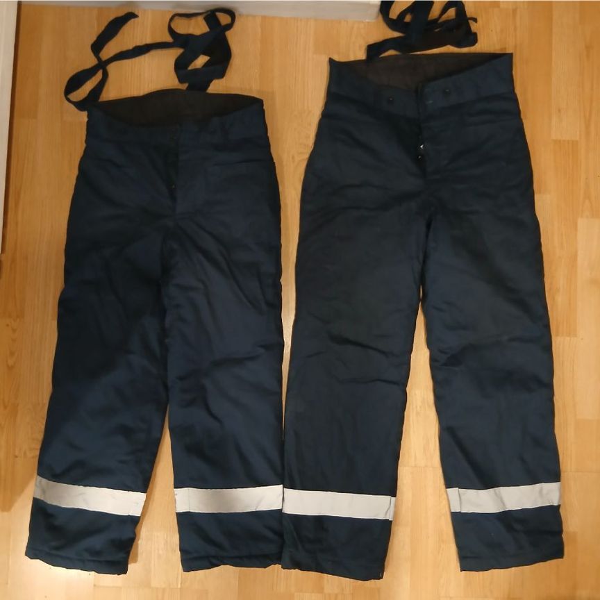 Брюки утеплённые