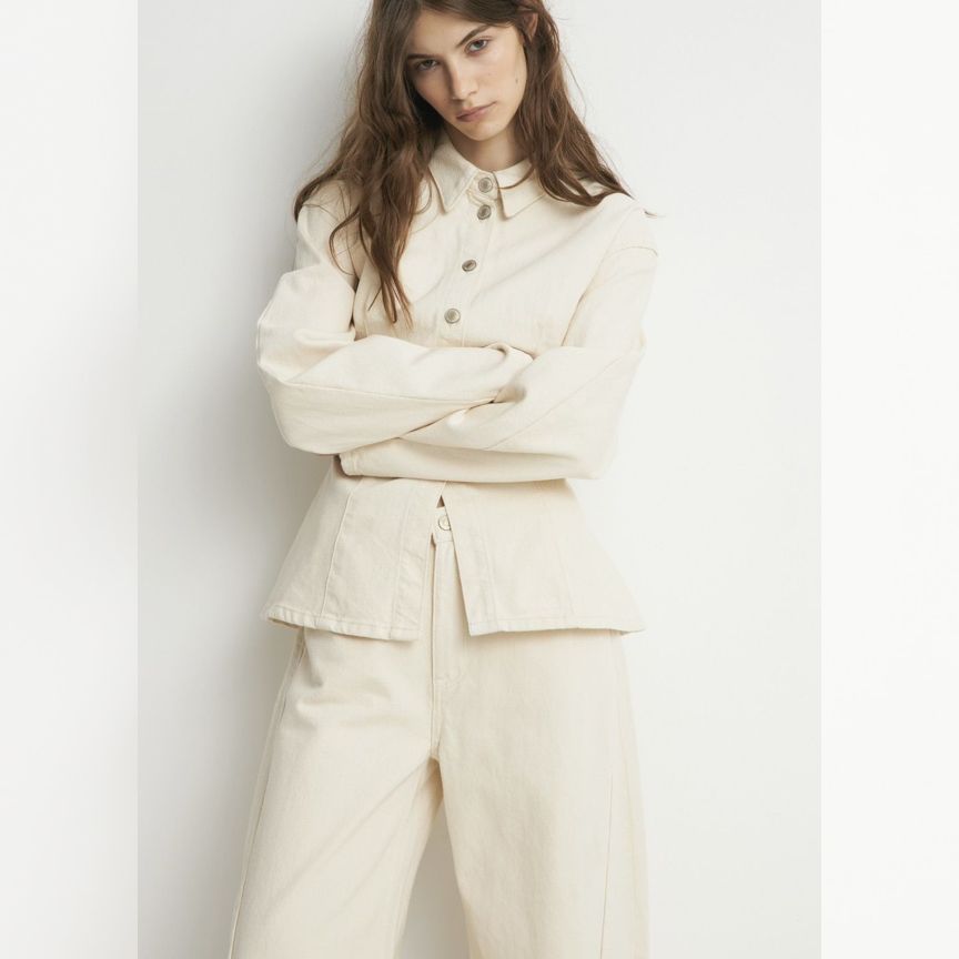 Джинсовая рубашка lime m