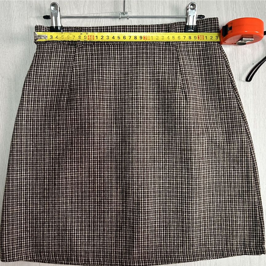 Юбка клетчатая