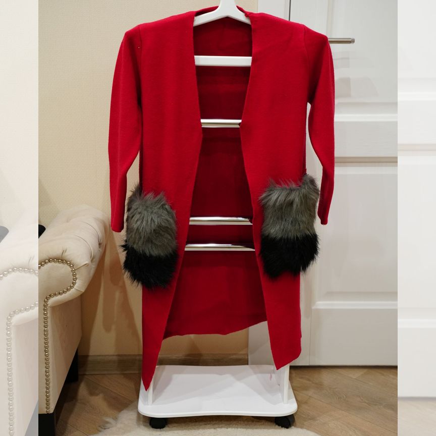 Кардиган женский длинный